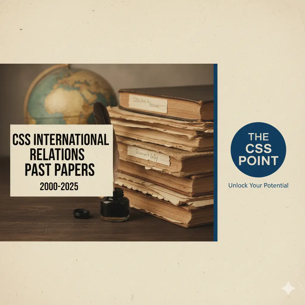 CSS International Relations Past Papers - The CSS Point